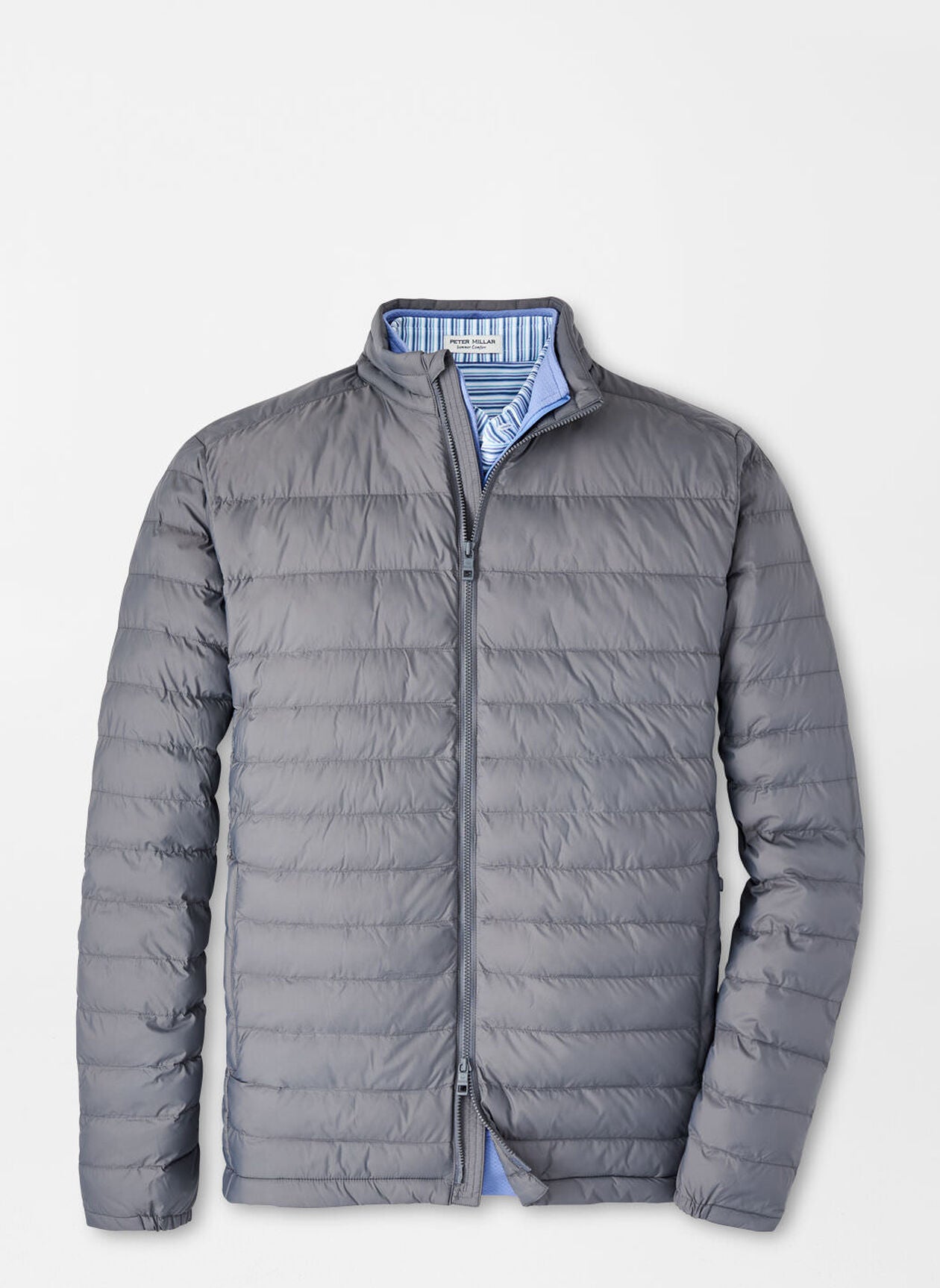 Peter Millar Mens Classic Fit All Course Jacket - IRON | Golf Anything ...